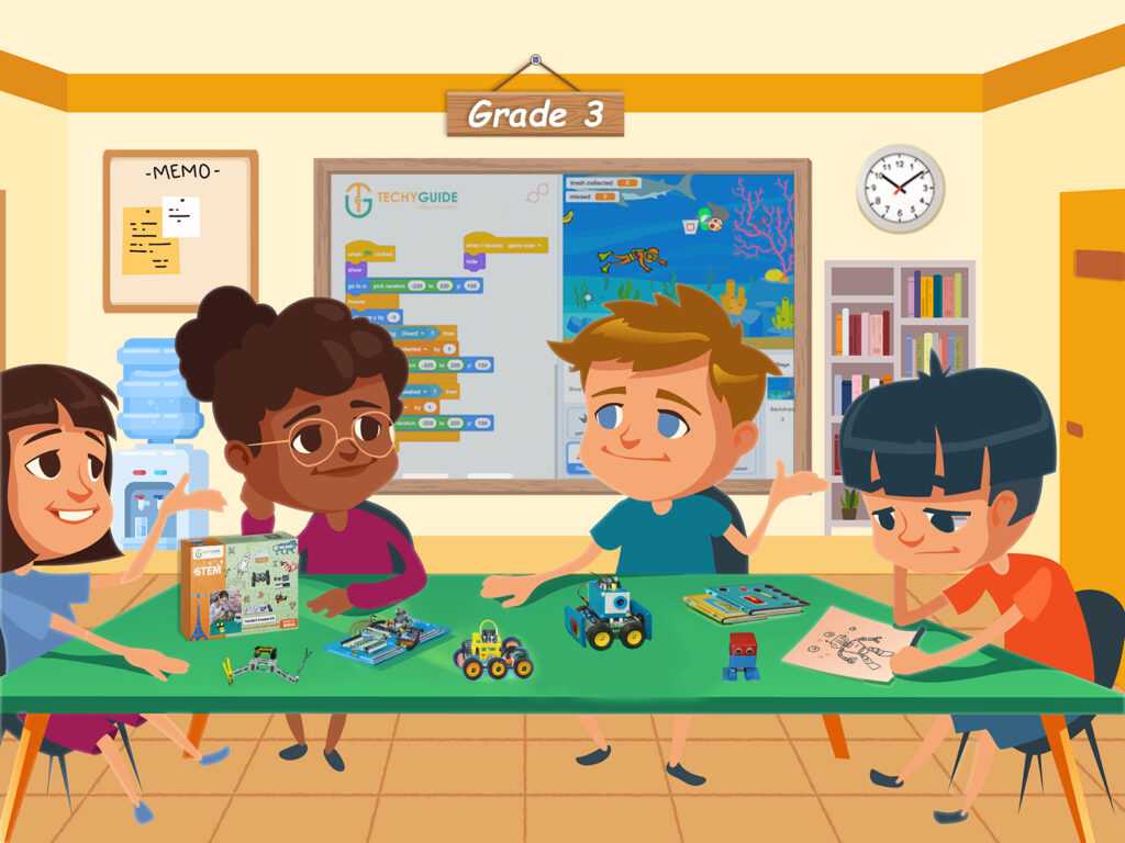 Gradewise Students Resources – Grade 3 – AI & Robotics Lab